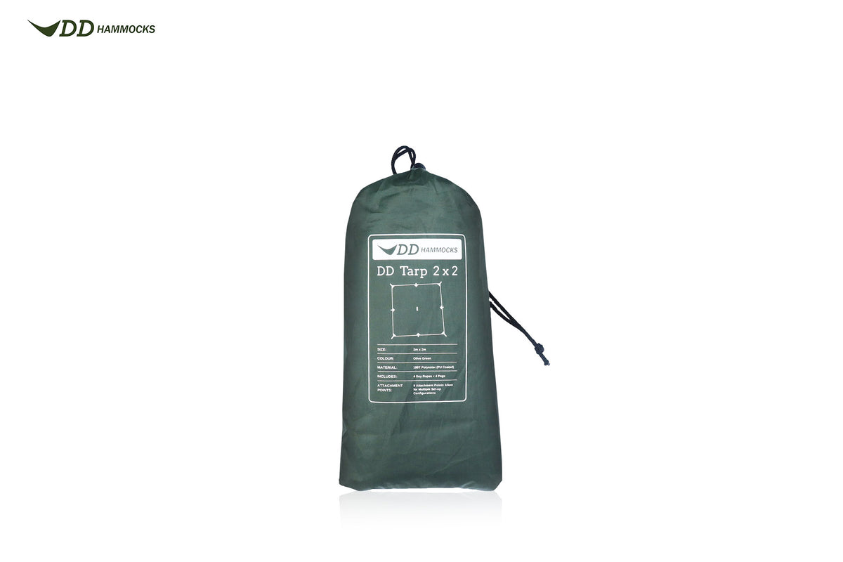 DD Tarp 2x2 - Olive Green – DD Hammocks