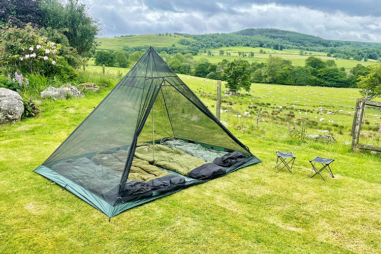 DD SuperLight - Pyramid Mesh Tent - Family Size – DD Hammocks